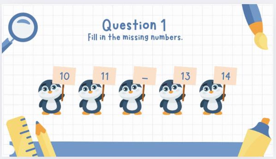 Number Sequence Worksheets – Fill in the Missing Numbers Printable ...