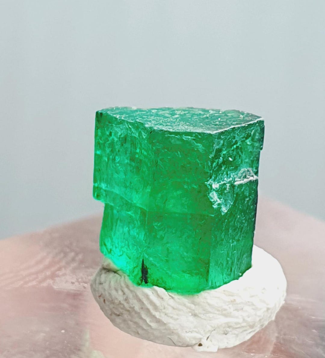 3.10 Carat Emerald Double Terminated Crystal, Emerald Transparent ...