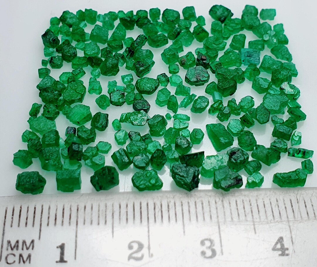 19.55 Carat Emerald Transparent Crystal/raw, Emeralds Cluster/rough ...