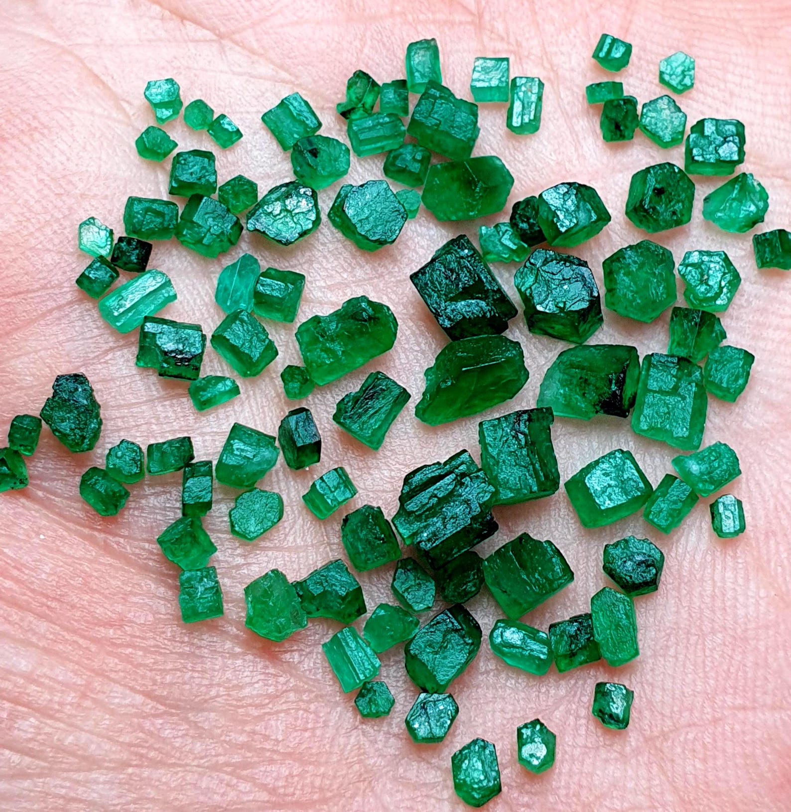 17 Carat Emerald Facet Grade Rough, Emeralds Crystal/raw Gemstone From ...