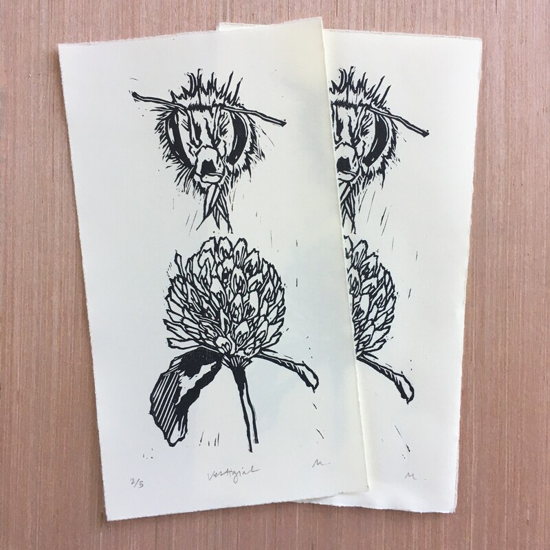 Hand Pulled Print - Etsy