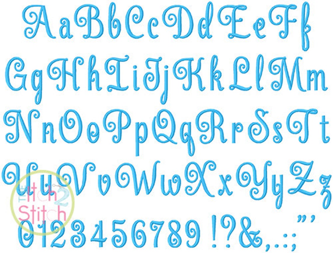 Elegant Scroll Script Font 1.0 1.5 2.0 - Etsy