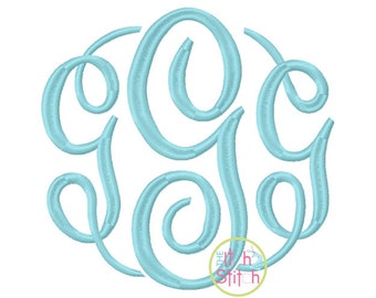 Fancy Circle Font | Etsy