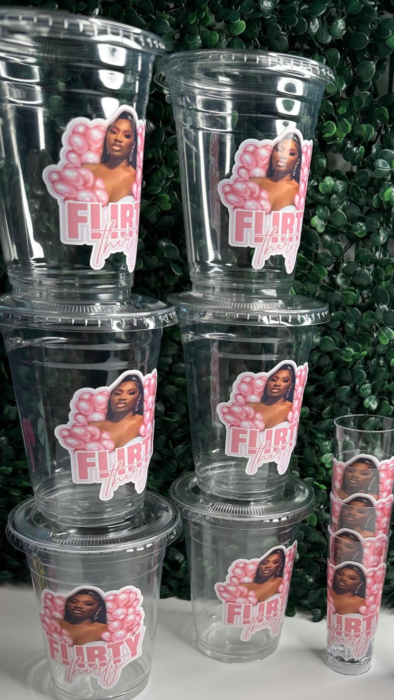 16OZ Clear Custom Cups With Lids and Straws , Custom Plastic Cups ...