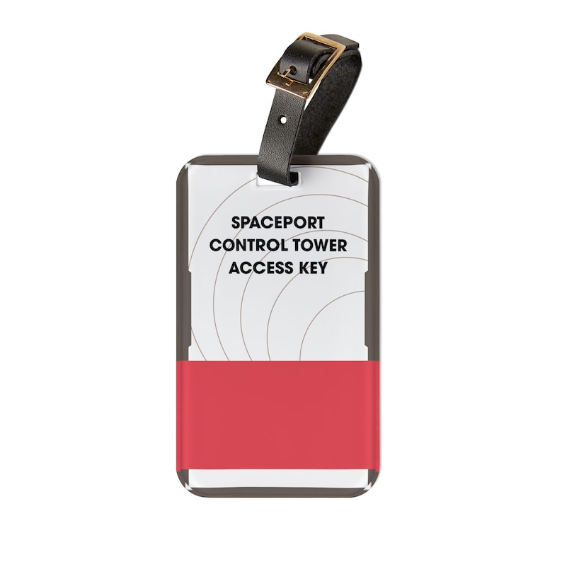 ARC Raiders "spaceport Control Tower Key" Inspired Luggage Tag, ARC ...