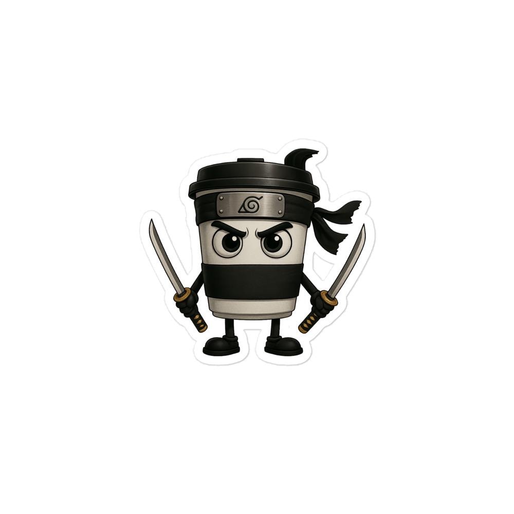 Cappuccino Assassino Bubble-free Stickers - Etsy