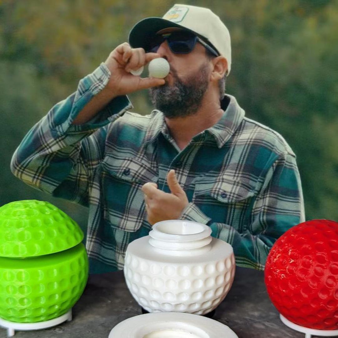 Happy Gilmore 2 Golf Ball Shot Dispenser – 3D Printed Drink Container ...