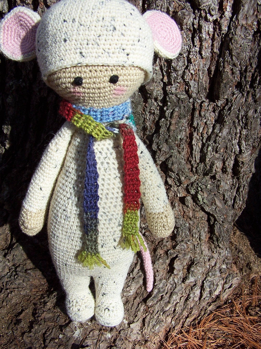 Rodney: Child in Rat Mouse Costume Doll From a Lalylala Pattern - Etsy