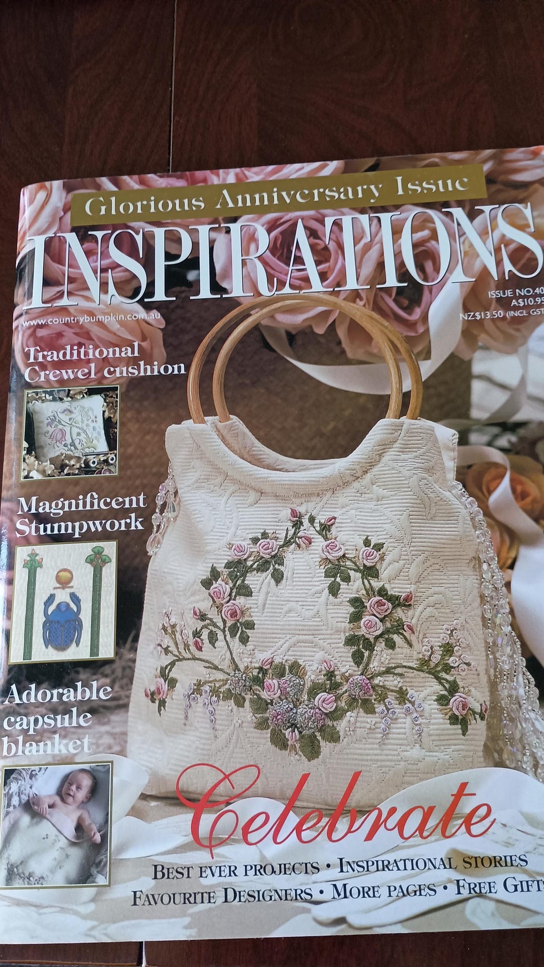 Inspirations Embroidery Magazine From Australia Issue #40 - Etsy