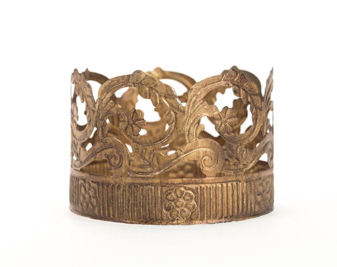 Gold Crown Cake Topper, Antique Gold Crown, Mini Crown - Etsy