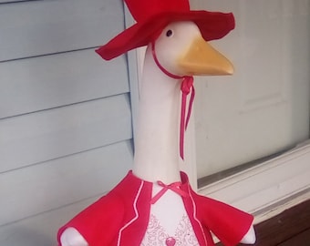 Cement goose clothes | Etsy