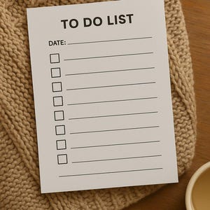 Simple and Practical to Do List File Formats Included A4 and A5 - Etsy