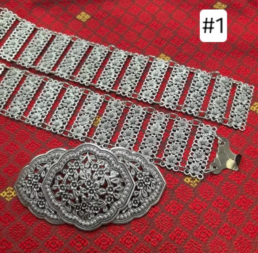 Antique Traditional Thai/lao/khmer Belt| Asian Belt| Handmade | Waist ...