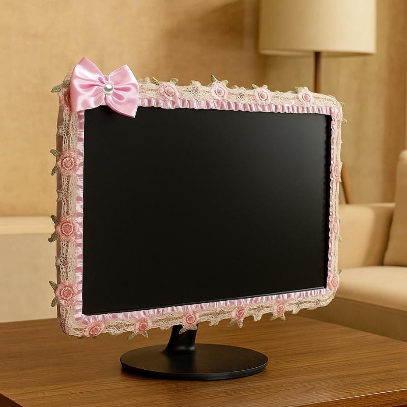 Lace Monitor Covers - Etsy