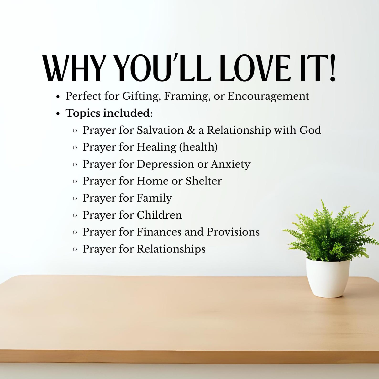 Printable Christian Prayer Cards: Scripture Encouragement (A4 & US ...