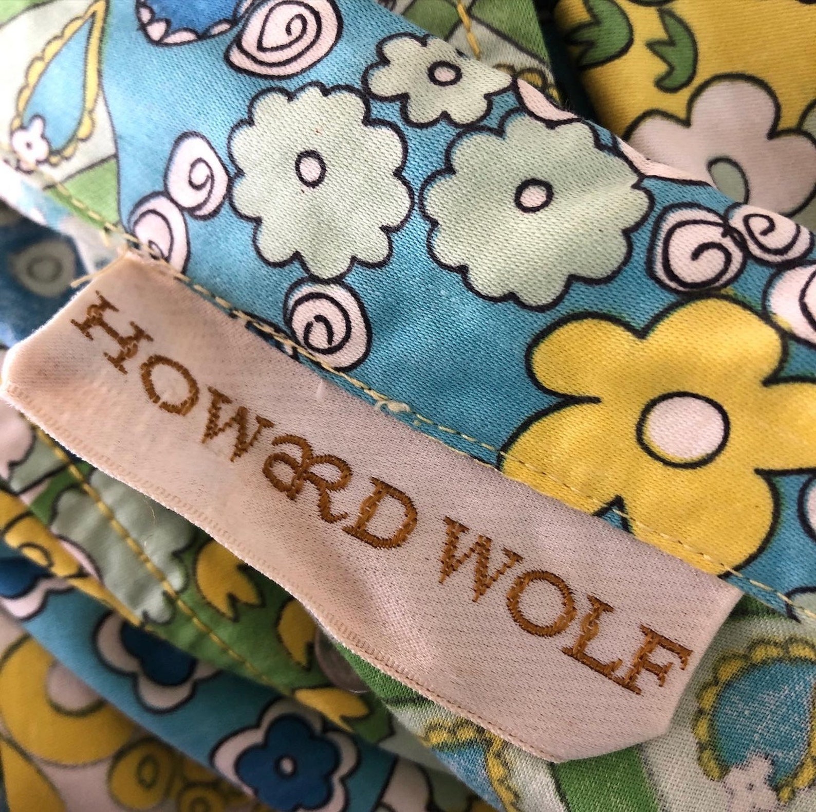 Vintage 1960s Psychedelic Flower-power Jacket by Howard Wolf - Etsy