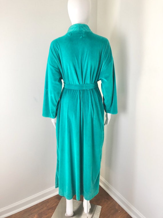 1980s Emerald Green Robe by Christian Dior - Gem