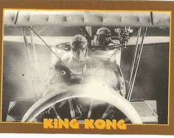 King Kong Trading Cards - Etsy