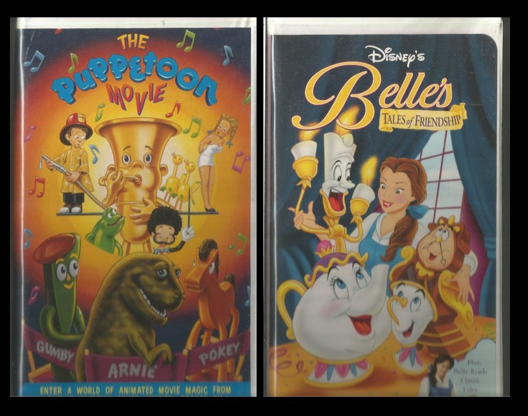 Vhs DOUBLE FEATURE Puppetoon Movie and Belles Friendship Used - Etsy