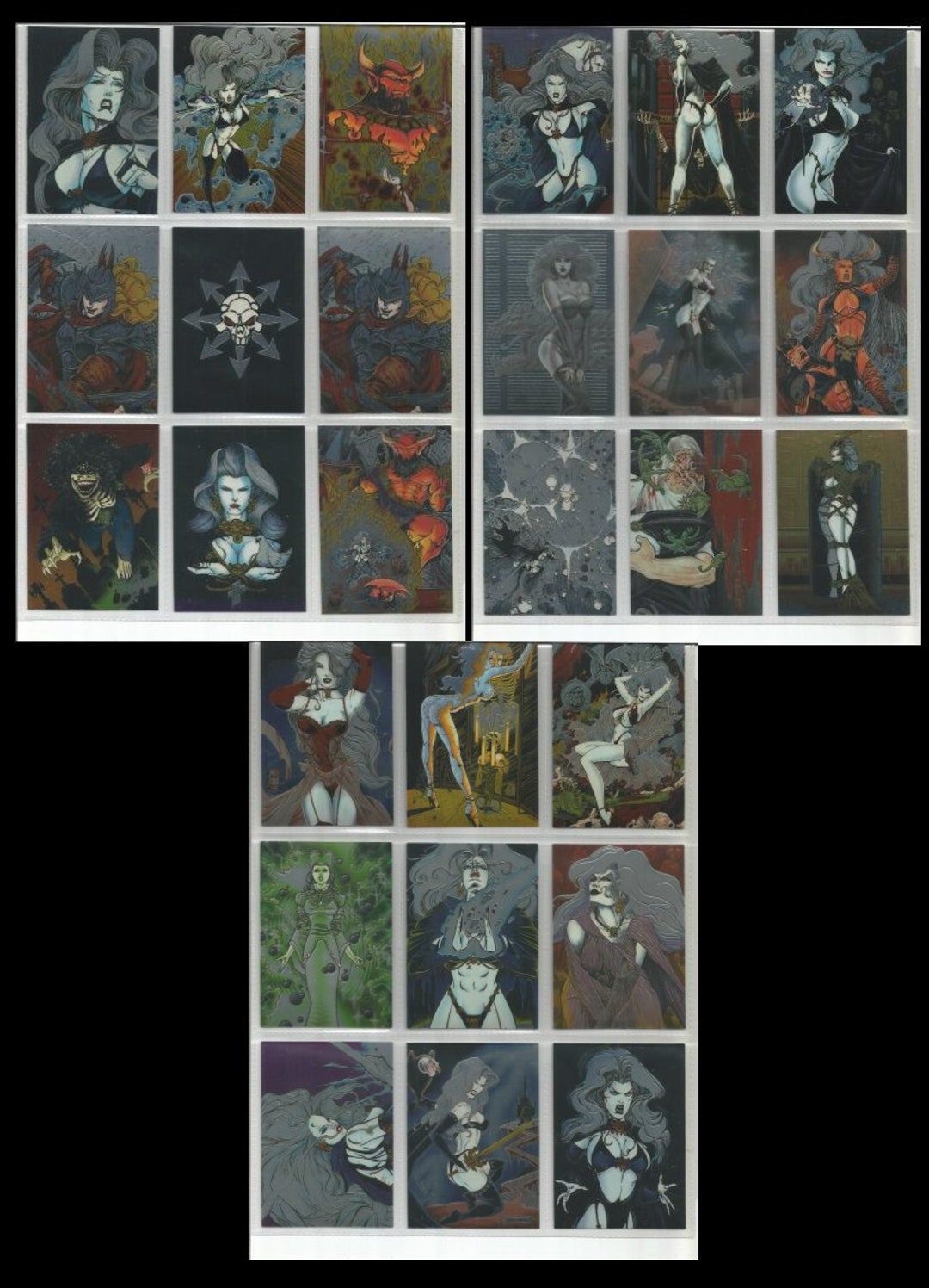 27 Lady Death Series II 2 Chromium Trading Cards Used - Etsy
