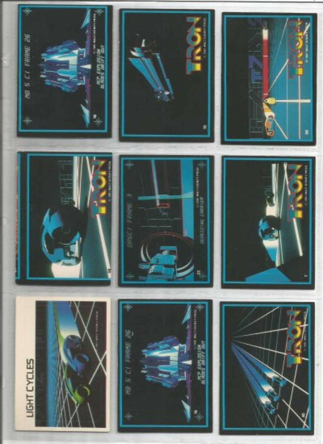 9 Tron Trading Card Used - Etsy
