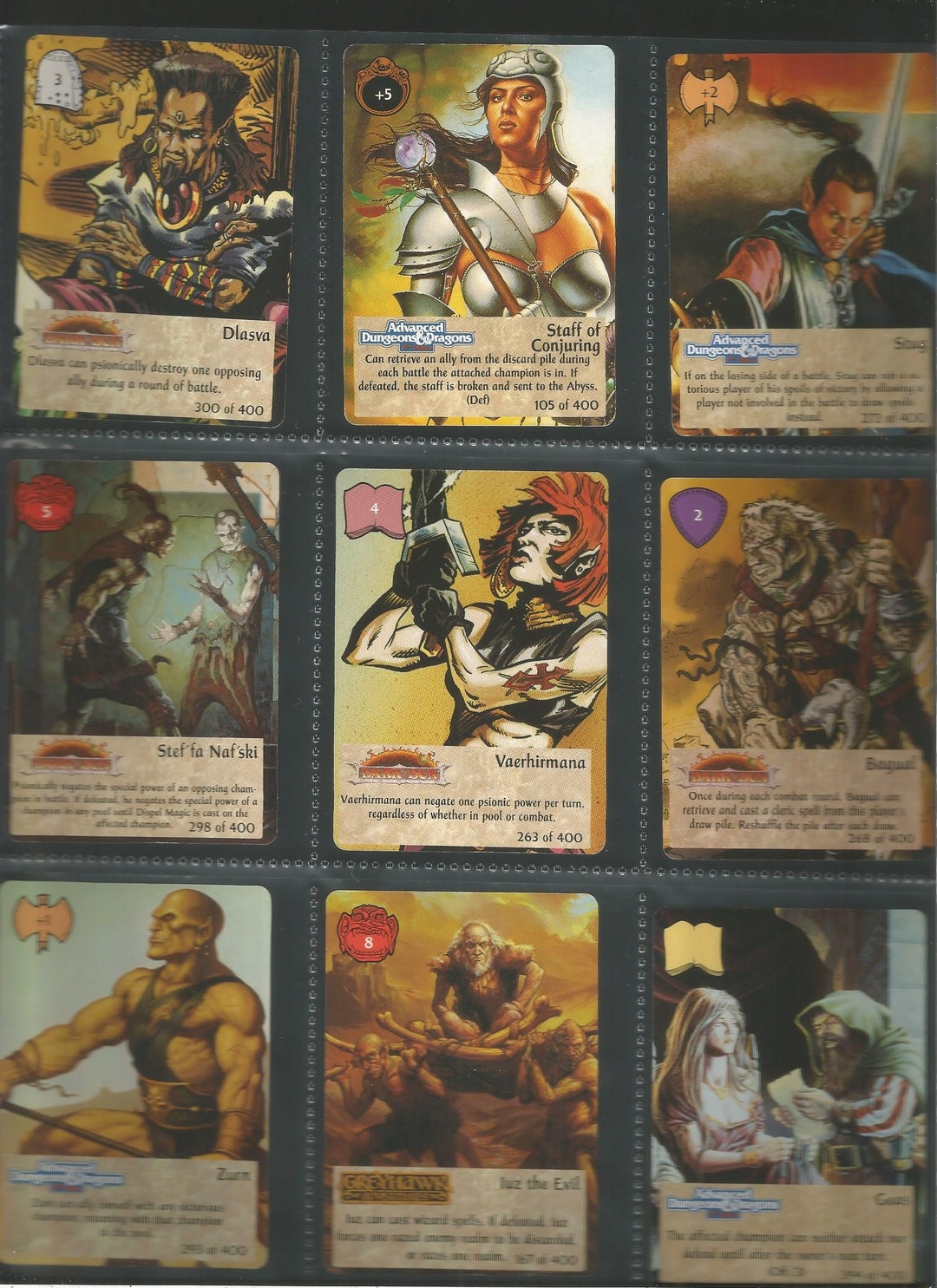 Spellfire Gaming Cards 3rd Edition - Etsy