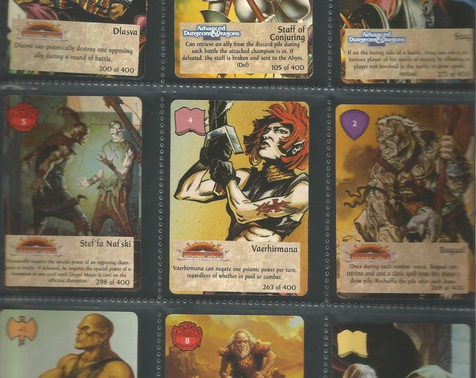Spellfire Gaming Cards 3rd Edition - Etsy