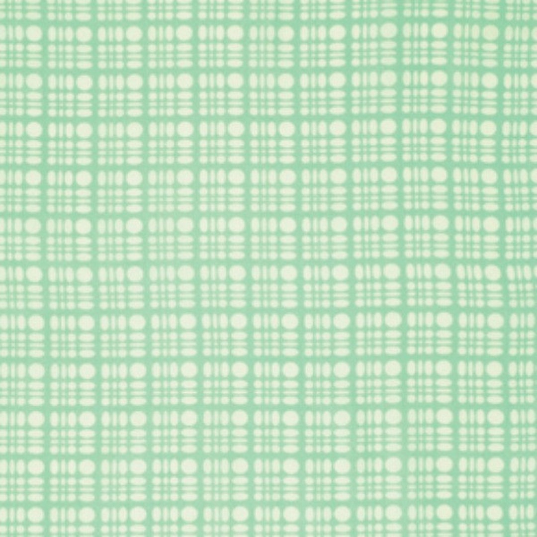 Clementine by Heather Bailey Dot Weave Aqua PWHB058.AQUAX Free Spirit 1 ...