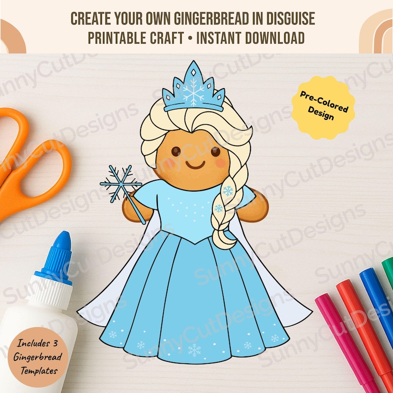 Disguise a Gingerbread Man - Queen Disguise, Gingerbread in Disguise ...