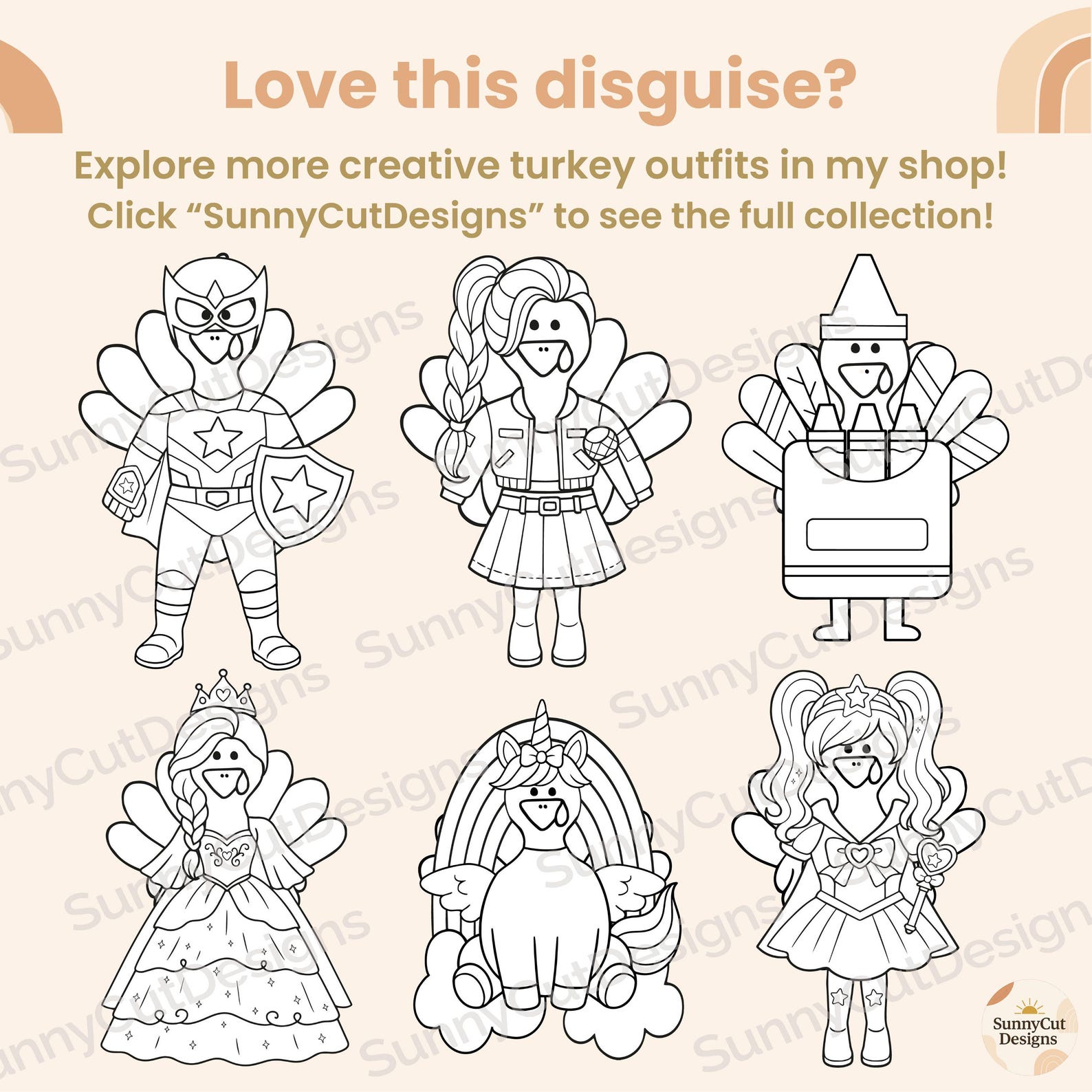 Disguise a Turkey - Ballerina Blank Template Disguise, Thanksgiving ...
