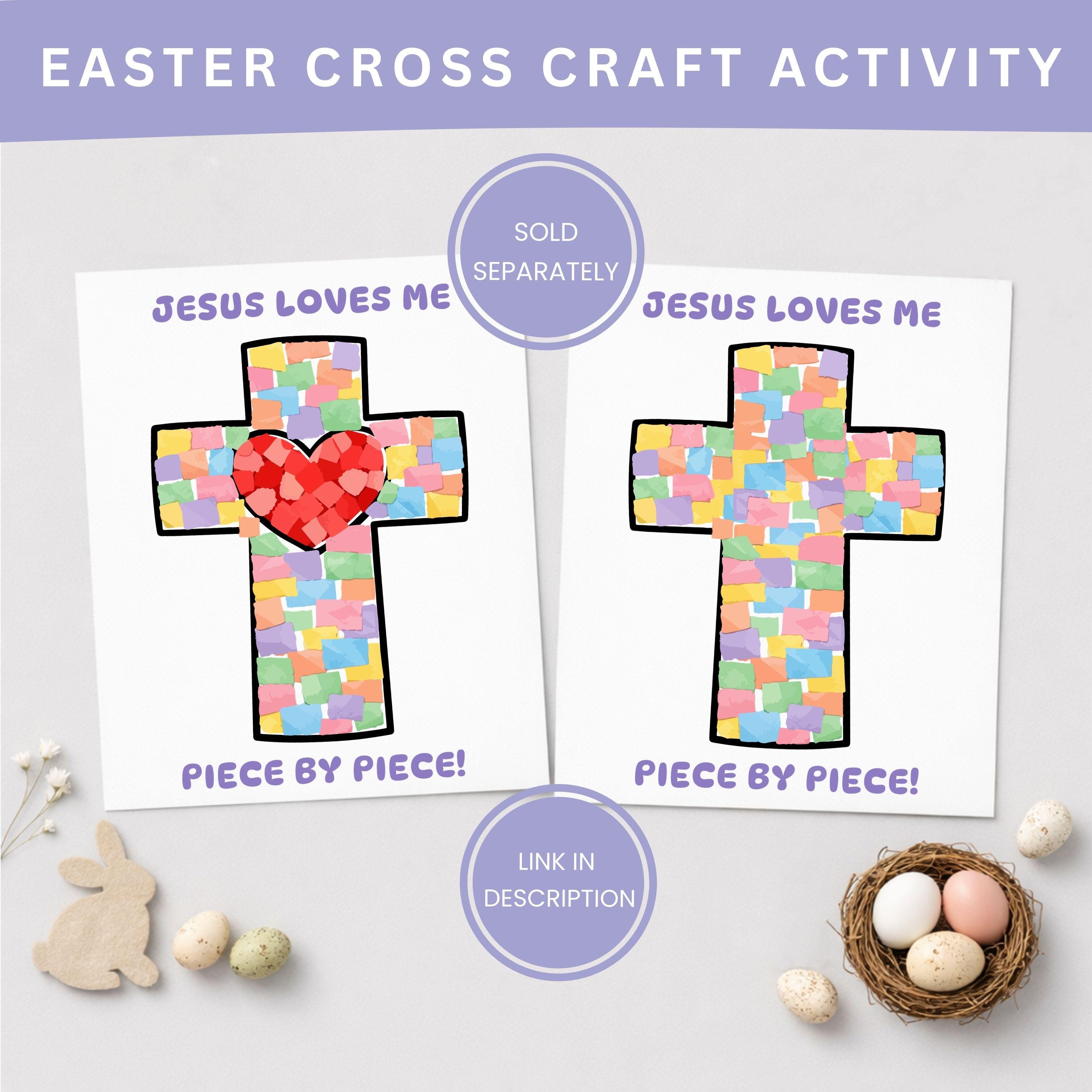 Jesus Died for Me, Easter Cross Craft, Christian Easter Salvation ...
