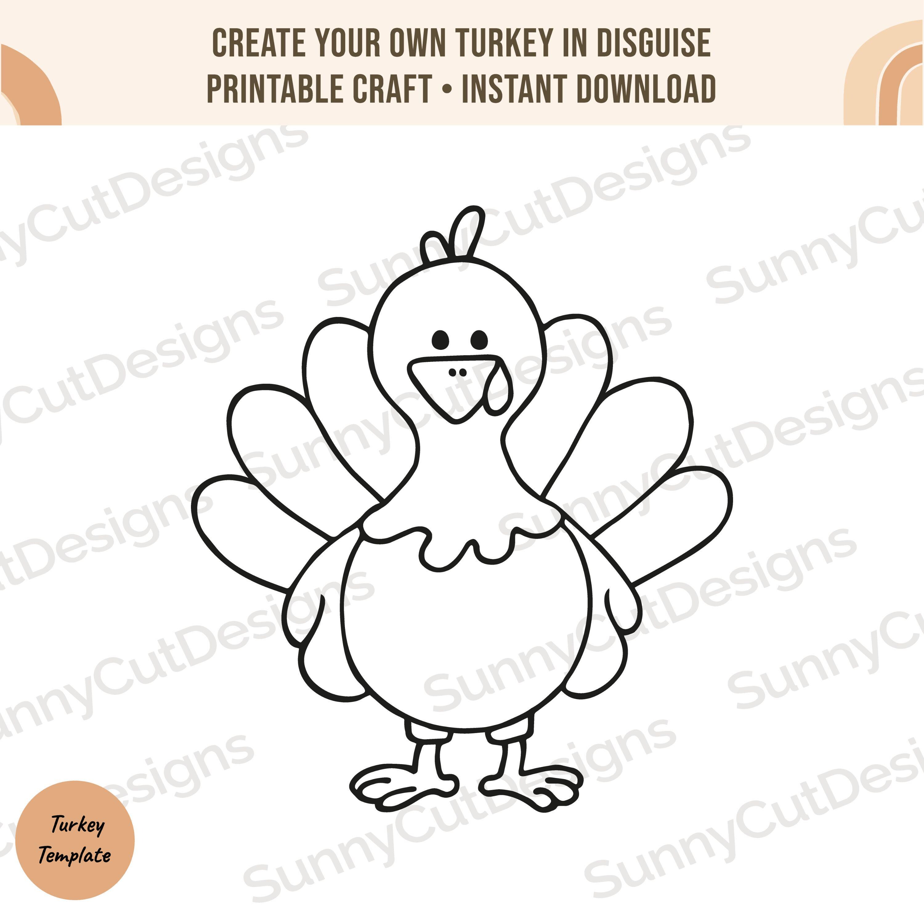 Disguise a Turkey - Mermaid Disguise, Thanksgiving Craft, School Craft ...