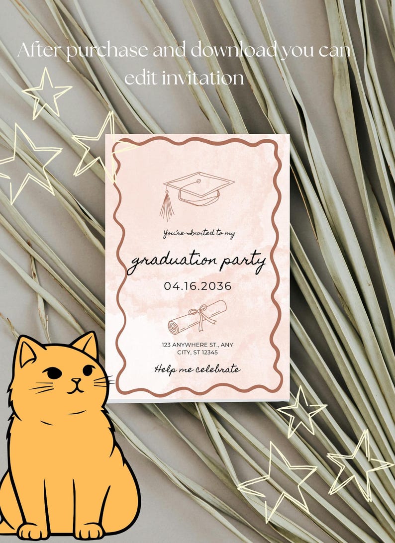 Graduation Party Invitations - Etsy