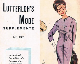 No.105/vintage Lutterloh System the Golden Rule Supplement, 1960's - Etsy