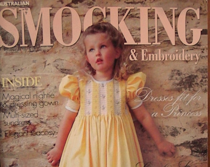 Australian Smocking and Emboidery Issue 34 - Etsy