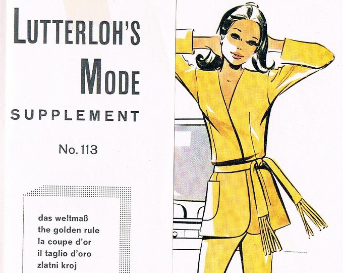 Lutterloh System No.113 the Golden Rule Supplement 1969 - Etsy