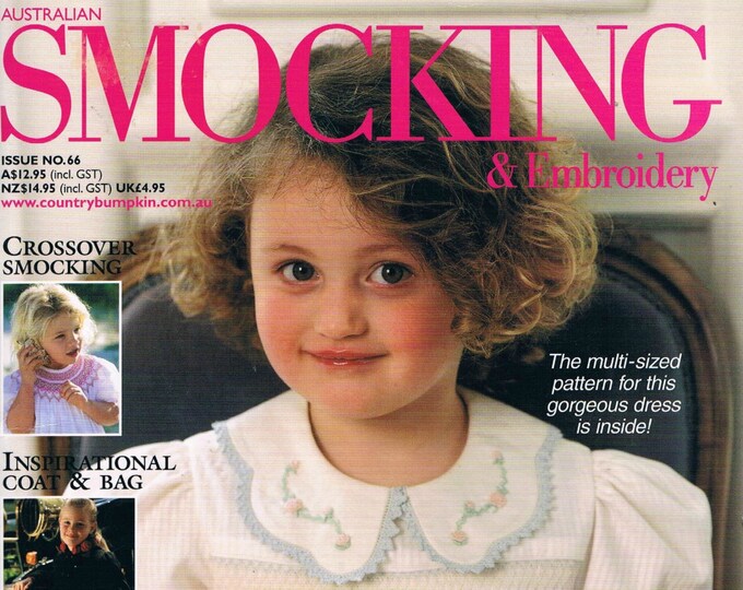 Issue 50 Australian Smocking and Embroidery - Etsy