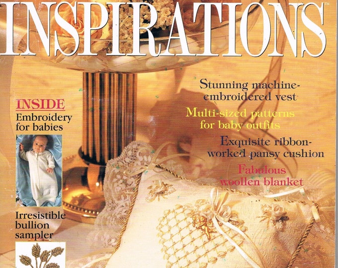 INSPIRATIONS Magazine -the World's Most Beautiful Embroidery Issue 16 ...