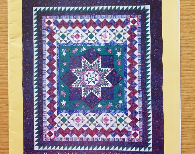 Feathered Star Medallion Quilt/pattern by Marti Michell, 2004 - Etsy