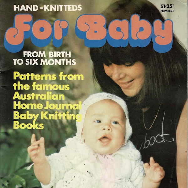Australian Home Journal Baby Patterns - Etsy
