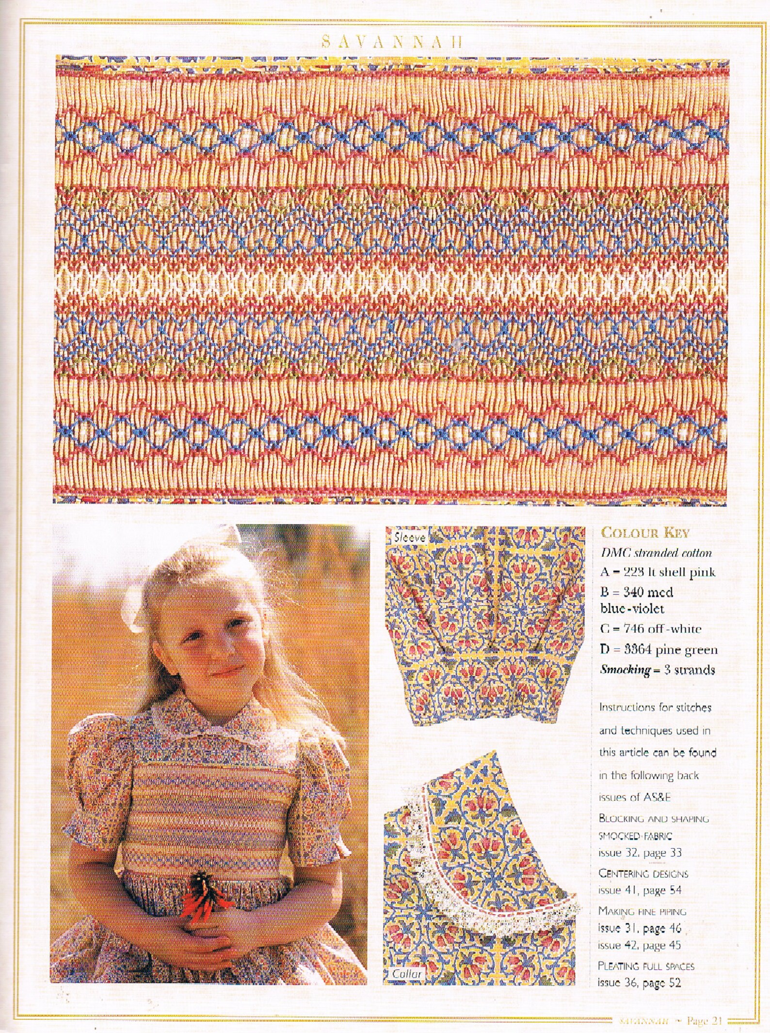 Issue No. 45 Australian Smocking and Embroidery - Etsy
