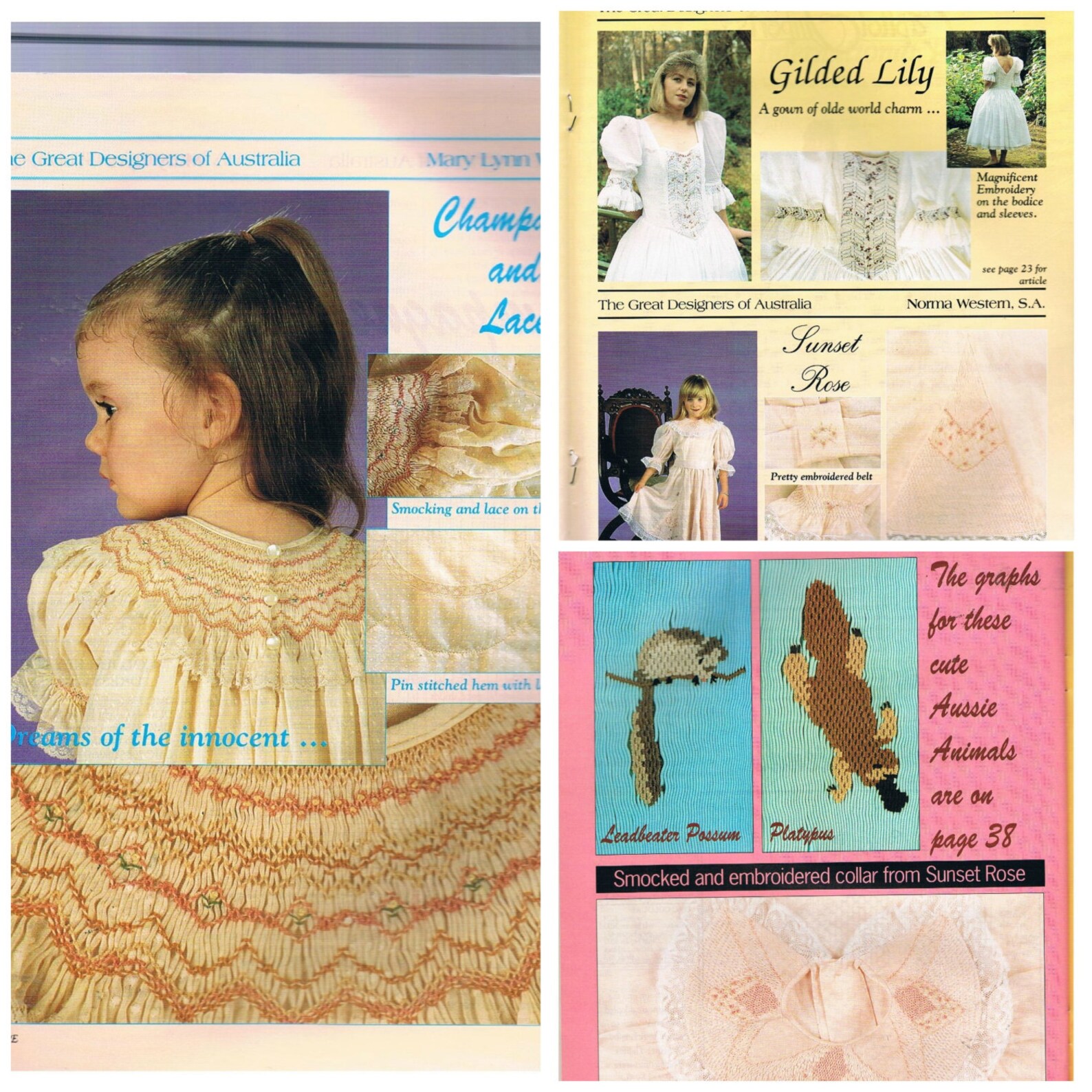 Issue No.17 Australian Smocking & Embroidery - Etsy