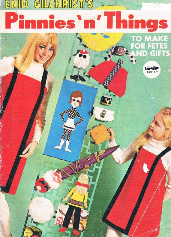 Vintage 1960's Drafting Book Pinnies 'n' | Etsy