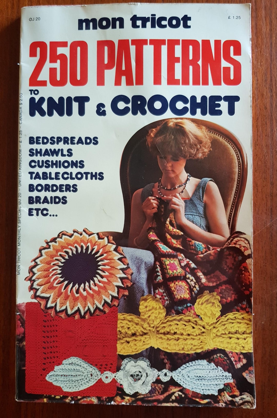 Mon Tricot 250 Patterns to Knit & Crochet, - Etsy