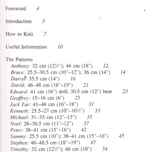 Classic Knits for Baby Dolls by Marjory Fainges, 1996 - Etsy