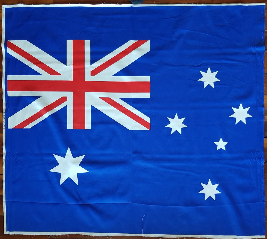 Australian Flag - Fabric Panel - Etsy