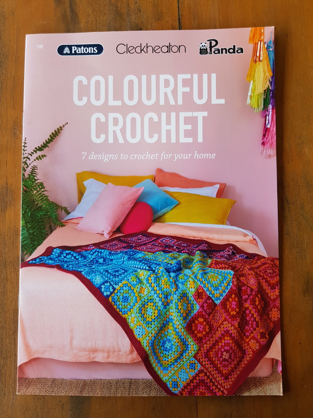 Colourful Crochet - 7 Designs to Crochet for Your Home by Cleckheaton ...