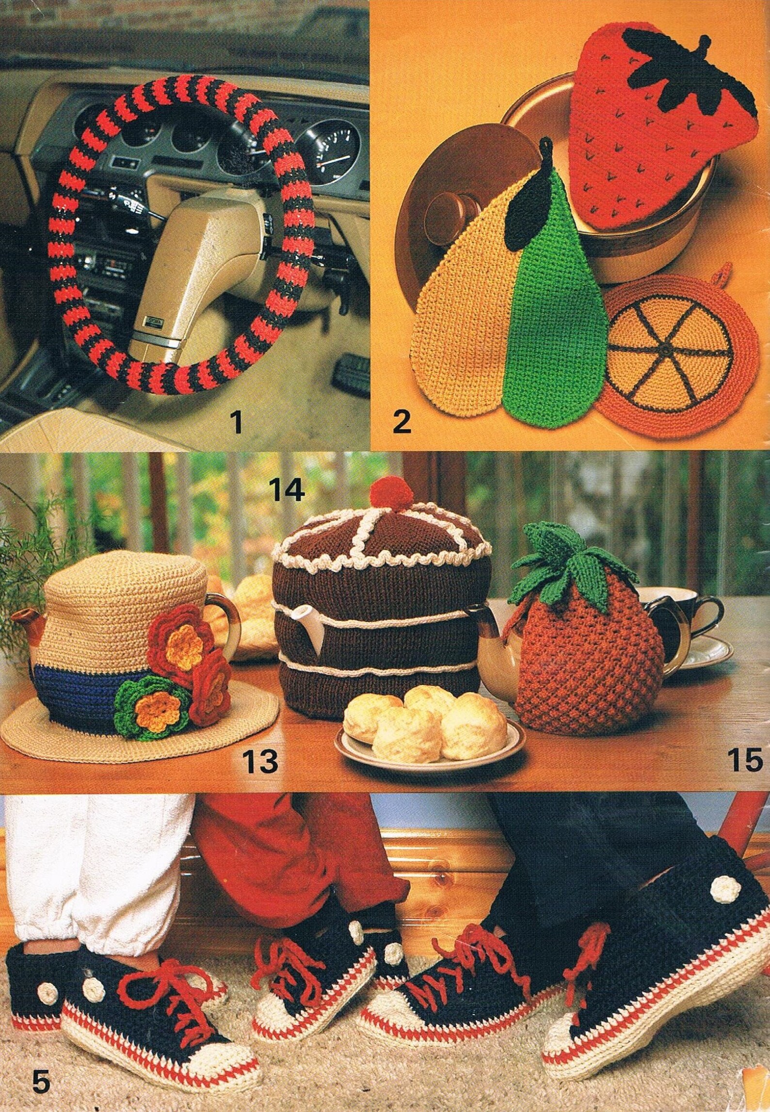 Nick Nacks Knitted & Crocheted Items by Patons | Etsy