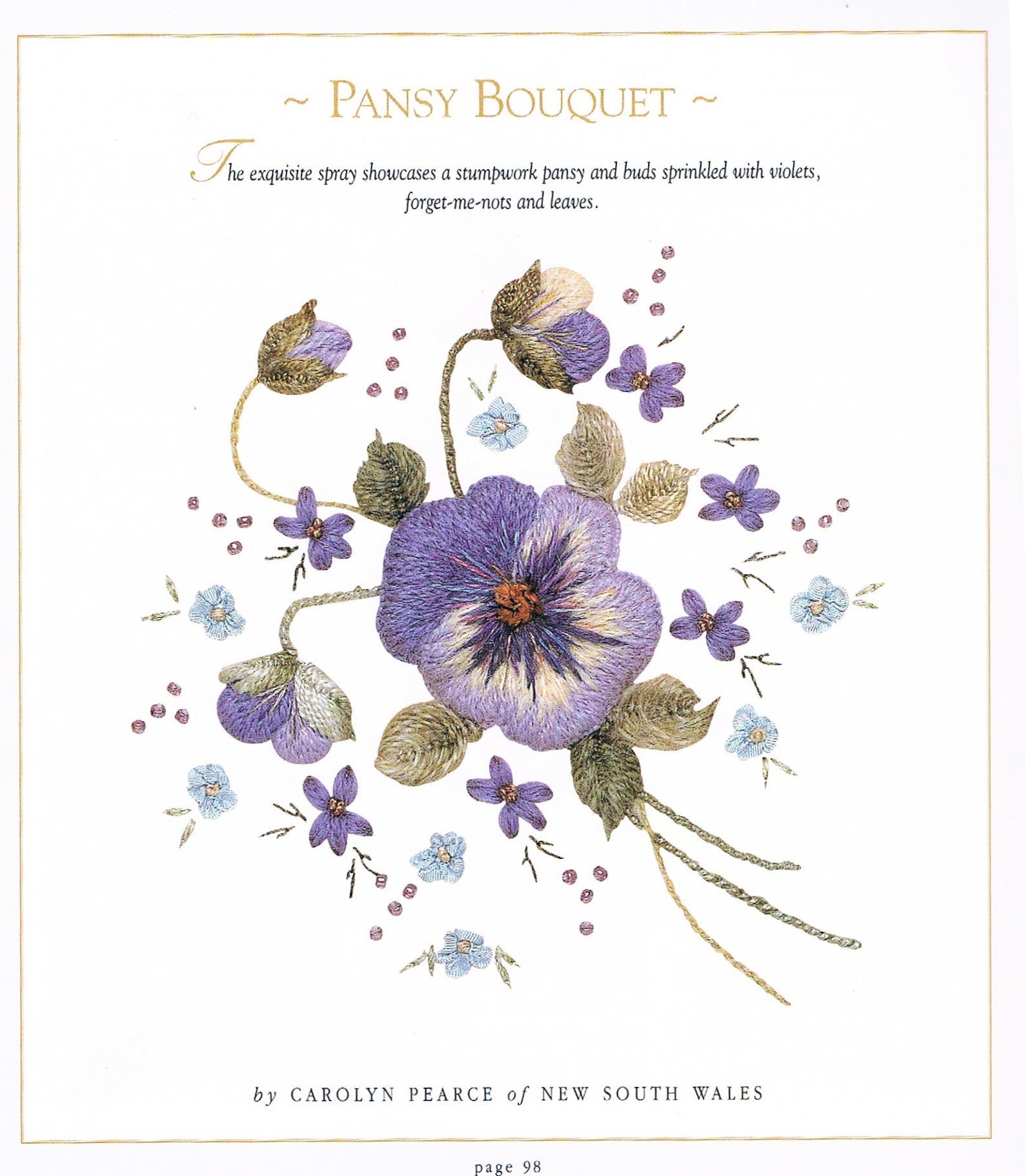 A-Z of Wool Embroidery Stitches by Country Bumpkin - Etsy