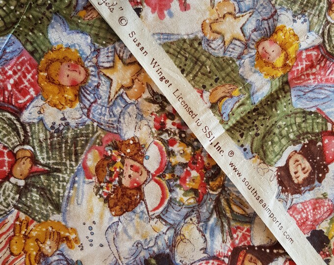 Susan Winget Fabric "everyday Angels" - Etsy